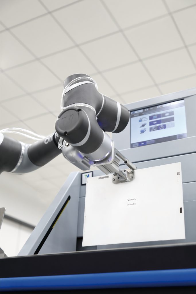 Robot Arm System Supports Operator Free Horizon BQ-270V Binder | IFS ...