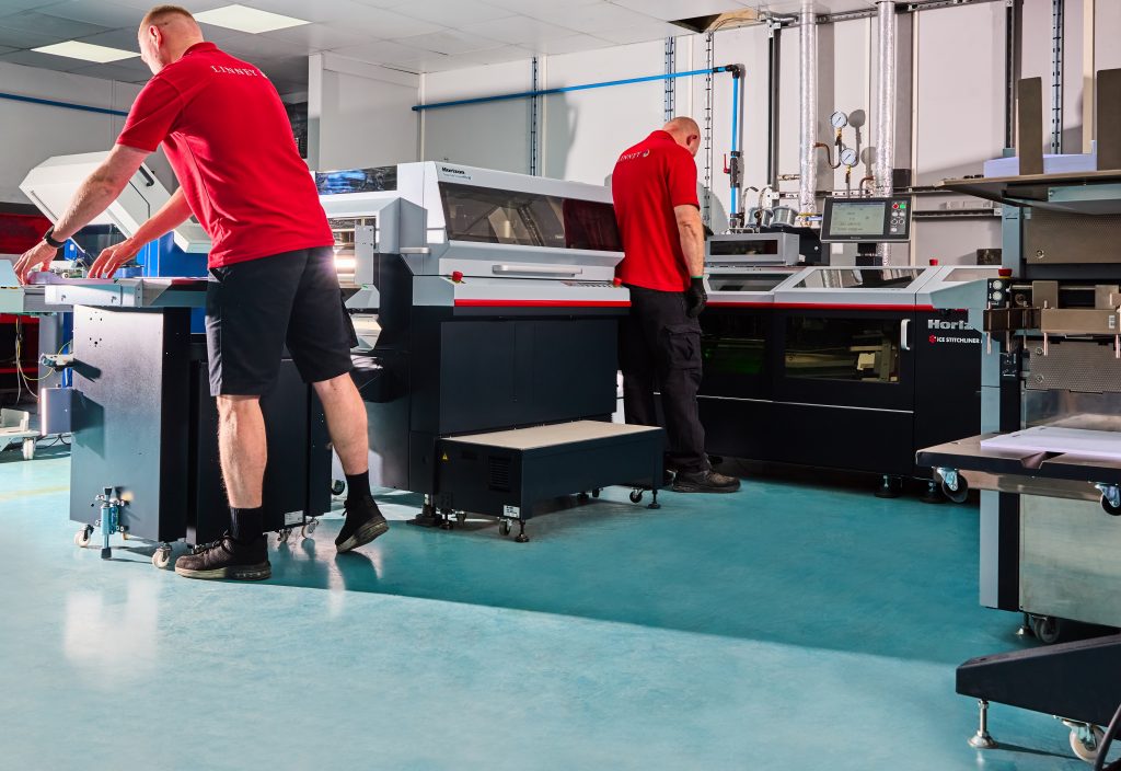 Linney elevates booklet production with Horizon iCE StitchLiner Mark IV ...